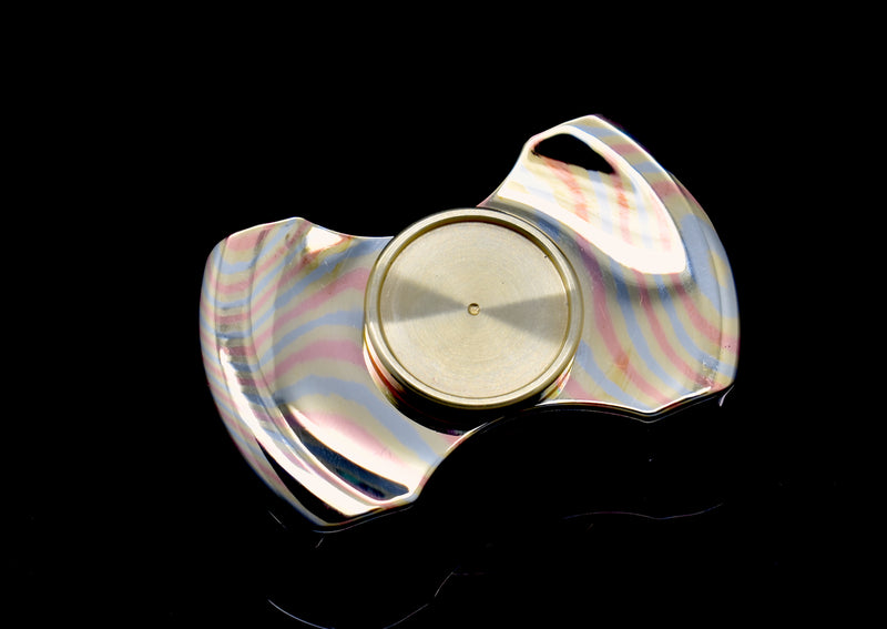 Mokume Stubby Spinner and Cigar Stand – Rotablade