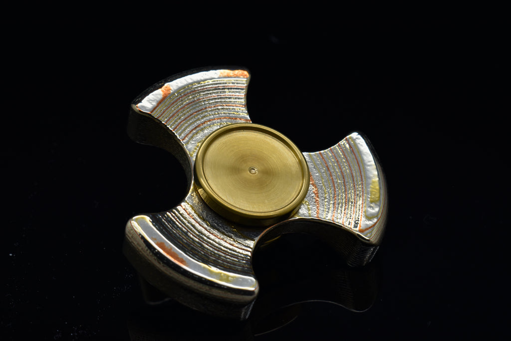 Mokume Tri-Stubby Spinner and Cigar Stand – Rotablade